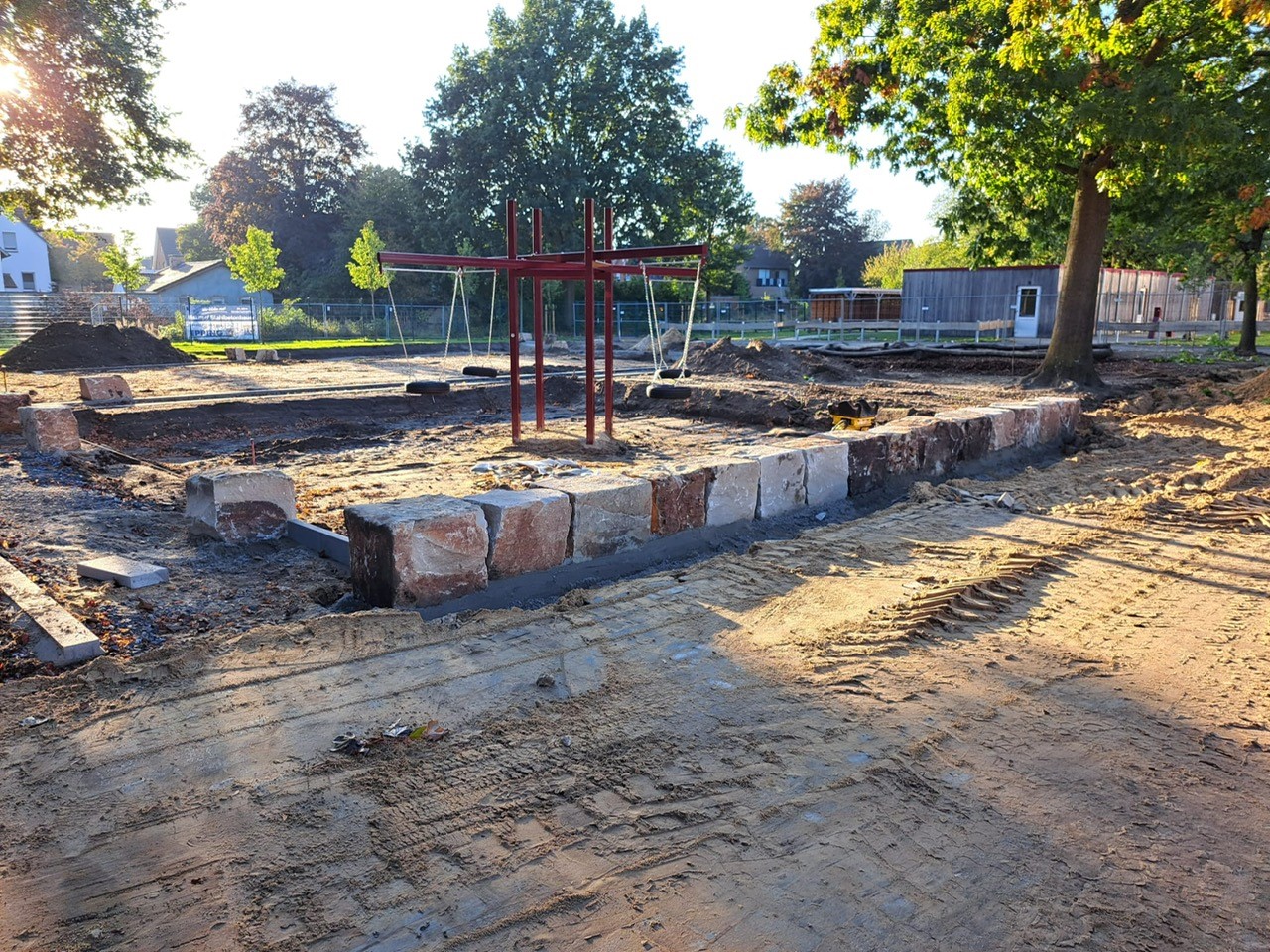 Neugestaltung des Schulhofes - Kreuzschule Heek